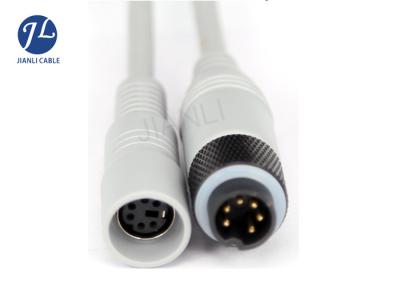 China 6 Pin Car Backup CCTV Camera Power Cable For Audio Video Transmission 20M for sale