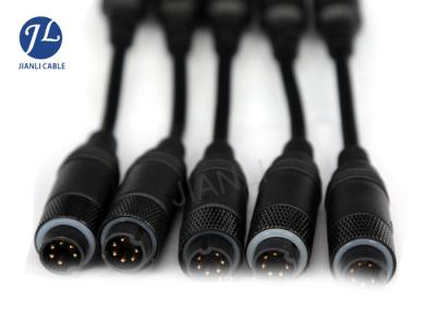 China Waterproof 6 Pin Coaxial Backup Camera Cable Connect 4 Pin Mini Din Cable for sale