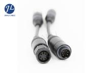 China Heat Resistance Waterproof 6 Pin Extension Cable For Car Rear View Camera System for sale