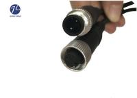 China 2Pin GX12 30CM  Locking Device Aviation Cable Car Monitoring System for sale