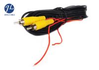 China Vehicle Backup Camera RCA Cable Connect 4 Pin Shielded For Power / Video / Audio for sale