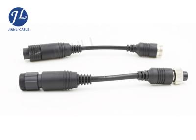 China Harness 6 Pin Auto Rear View Camera Cable , Mini Din Cable PVC Insulated Shielding for sale