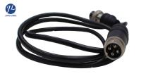 China GX16 4 Pin Aviation Video Extension Cable , 2 Channel Video Camera Cable Customized for sale