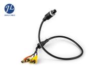China 4 Pin And DC / RCA Camera Cable For CCTV Vehicle Monitoring System Signal for sale