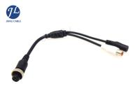 China 4 Pin And DC / RCA Camera Cable For CCTV Vehicle Monitoring System Signal for sale