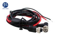 China 4 Pin Backup Camera Cable Extension With BNC Adapter For Taxi Camera System for sale