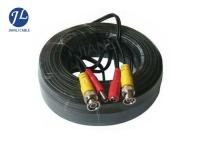 China 4 Pin To BNC CCTV Backup Camera Cable , Vehicle BNC Video Cable PVC Shielding for sale