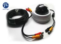 China 4 Pin To BNC CCTV Backup Camera Cable , Vehicle BNC Video Cable PVC Shielding for sale