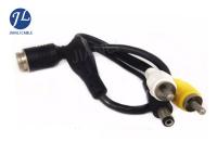 China 4 Pin Tin Copper Conductor BNC Video Cable For Tracking for sale