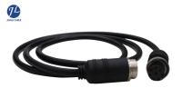 China Shielding Video Audio Aviation Cable With GX16 8 Pin Aviation Plug for Backup Camera for sale
