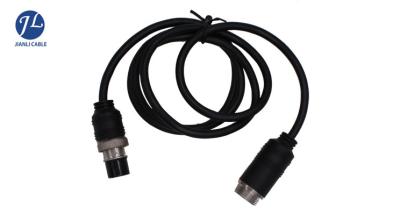 China Shielding Video Audio Aviation Cable With GX16 8 Pin Aviation Plug for Backup Camera for sale