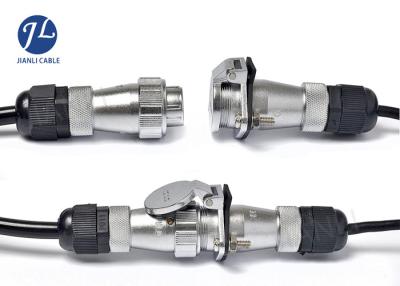 China Pvc Shielding 7 Pin To 2 Way Vision Systems Cable For Vehicle Cctv Safety System for sale