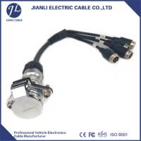 China Pure Copper Trailer Extension Cable 4 Channels For Backup Camera Monitor / Vision Systems for sale