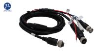 China 6 Pin Gx12 Male To Female Video Power Cable For Rear View Backup Camera System for sale