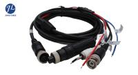 China 6 Pin Gx12 Male To Female Video Power Cable For Rear View Backup Camera System for sale