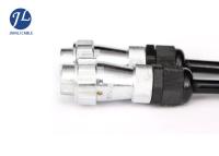 China PU 7 Pin Rearview Car Camera Cable Female To Female For 2 Cameras Connection for sale