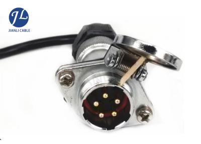 China Curly Cable Extension Lead All In One Audio Video And Power Cable For Back Camera System for sale