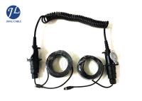 China 4M Heavy Duty Vehicle Backup Camera Extension Cable With 7 Pin Electrical Socket for sale