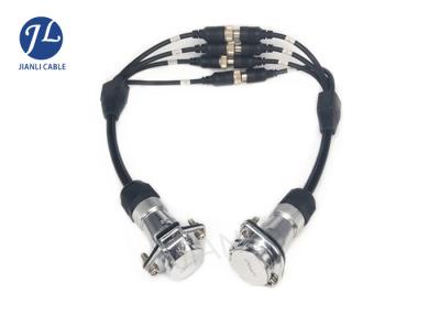 China Heavy Duty 7 Pin Socket To 5 Pin Splitter Cable For Caravan Backup Camera System for sale