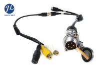 China 5 Pin BNC DC 4 Channel Reversing Camera Extension Cable for sale