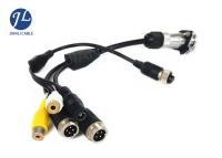 China 5 Pin BNC DC 4 Channel Reversing Camera Extension Cable for sale