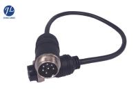 China 7 Pin Extension Aviation Cable For Vehicle Backup Camera Video Audio Transmitting for sale