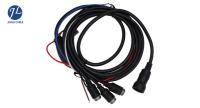 China Custom 13 Pin Din Cable Extension Wire For Vehicle Rearview Backup System for sale