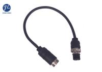China Car Rear View Camera Aviation Cable 8 Pin With Male To Female Gx16 Connector for sale