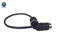 China Car Rear View Camera Aviation Cable 8 Pin With Male To Female Gx16 Connector for sale