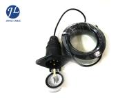 China 7 Way Spring Coiled Electrical Wire Curly Extension Cord For Truck Camera System for sale
