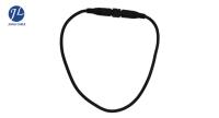 China M12 Extension Cable With 5 Pin Metal Screw Locked Connector For CCTV Camera System for sale