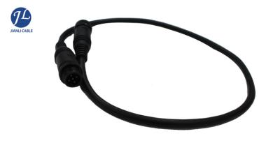 China M12 Extension Cable With 5 Pin Metal Screw Locked Connector For CCTV Camera System for sale