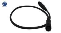 China M12 Extension Cable With 5 Pin Metal Screw Locked Connector For CCTV Camera System for sale