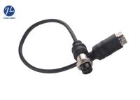 China 5 Pin Aviation Video Cable With GX16 Connector , Auto Surveillance CCTV Camera Cable for sale