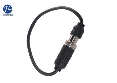 China Weatherproof GX16 3 Pin Aviation Extension Cable For CCTV Audio Video Transmission for sale