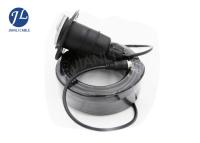 China Black Spring Electrical Spiral Power Cord For Trailer Truck Backup Monitor System for sale