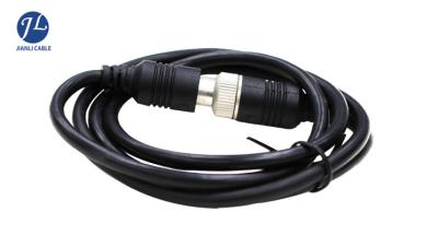 China Automotive Rear View Camera Aviation Extension Cable , 10M 4 Pin Video Power Cable for sale