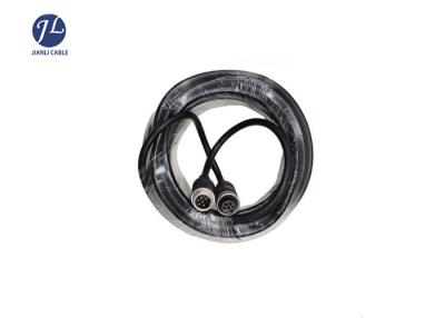 China Vehicle Surveillance System Aviation Cable With 6 Pin Male To Female Connector for sale