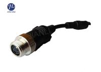 China 4 Pin Mini Din Cable Male to male For Bus Reserving LCD Video System Adapter for sale