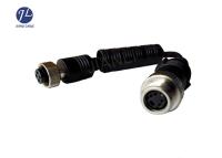 China S Video 4 Pin Mini Din Cable Waterproof Connector For Car DVR Camera System for sale