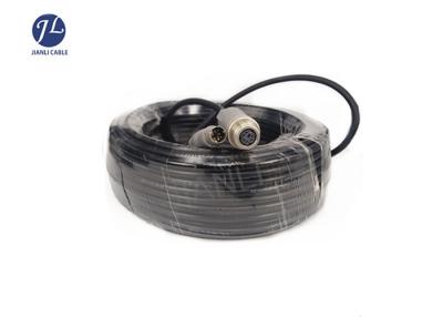 China Vehicle Safety System Mini Din 6 Pin Cable , Reversing Camera Extension Cable for sale