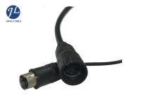 China Waterproof S Video Male To Female Cable , Car Security Camera Extension Cable for sale