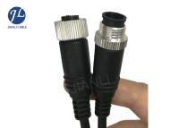 China Male To Female 2 Pin M12 Aviation Cable For Bus Camera Video Rear View System for sale