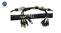 China Custom 7 Pin Reversing Camera Extension Cable For Truck Trailer Rv Camera System for sale