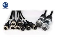 China Custom 7 Pin Reversing Camera Extension Cable For Truck Trailer Rv Camera System for sale
