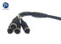 China AWG18 4 Reversing Camera Extension Cable for Camera Car Rear View / Frontal Monitoring System for sale