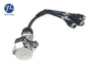 China Metal 7Pin Backup Camera Cable Quick Connect Trailer Vison Camera System With 4 Channel for sale