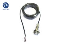 China Heavy Duty Vehicle Reversing Camera Extension Cable with 7 Pin Metal Connector for sale
