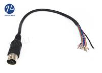 China Waterproof 13 Pin Extension Cable For Reverse Monitor Camera 1M To 10M for sale
