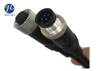 China PVC Insulated Shielding M12 8 Pin Cable For Car Reversing Camera Od 5.0MM for sale